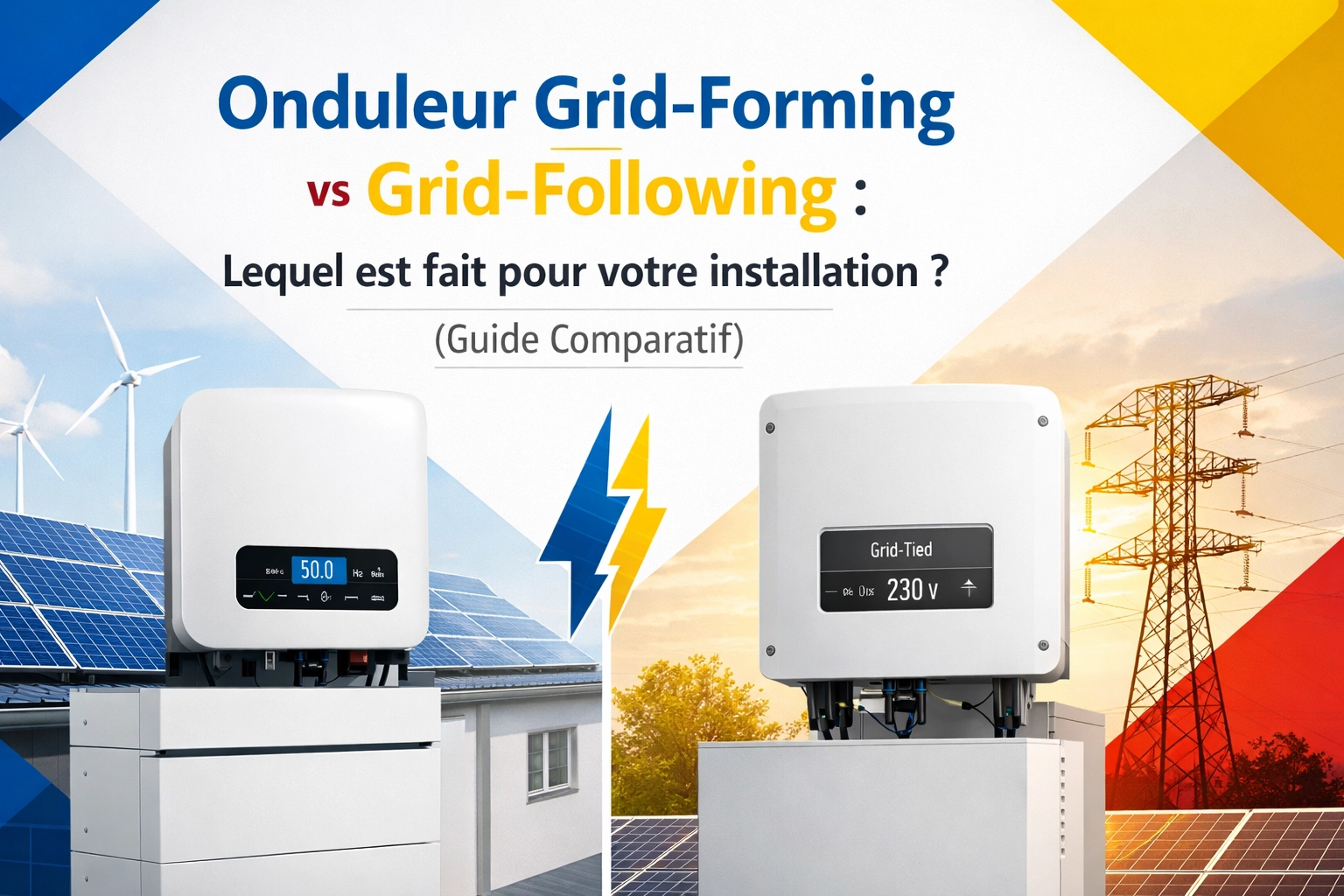 Onduleur Grid-Forming vs Grid-Following - VLD SOLAR